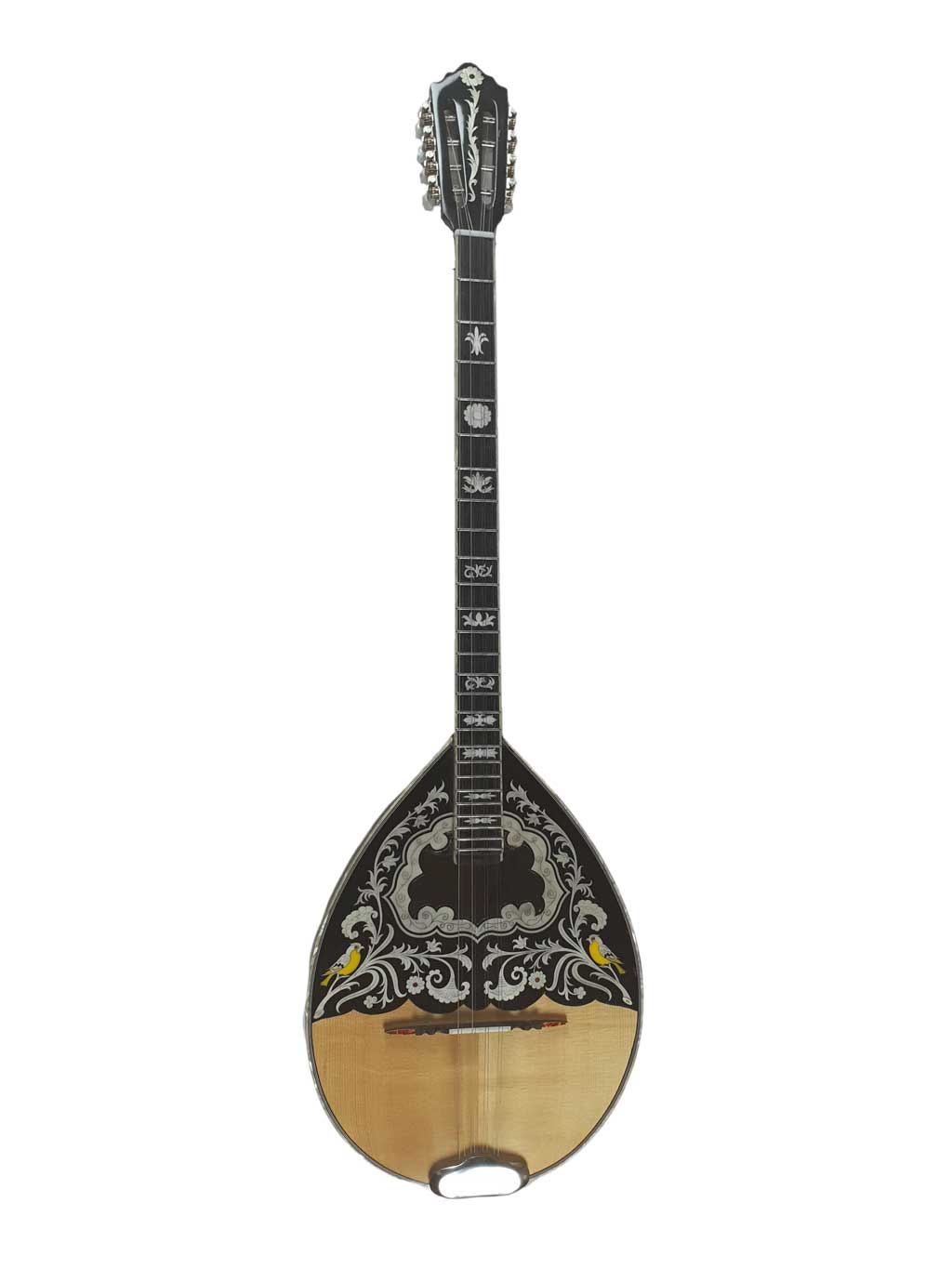 Μπουζούκι οκτάχορδο με σχέδιο καναρίνι - Τσακιριάν